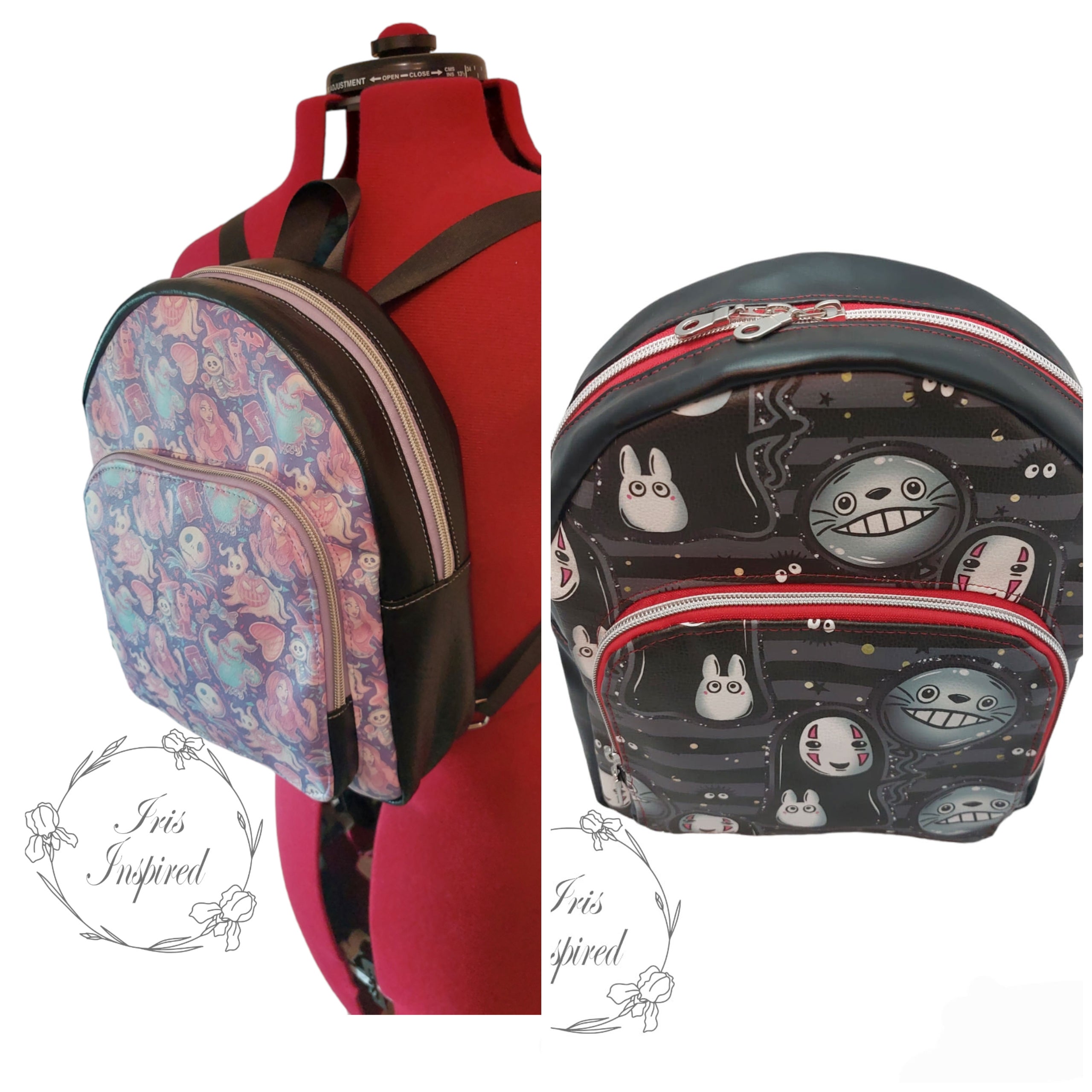 Custom Made Mini Sport Backpack | Iris Inspired