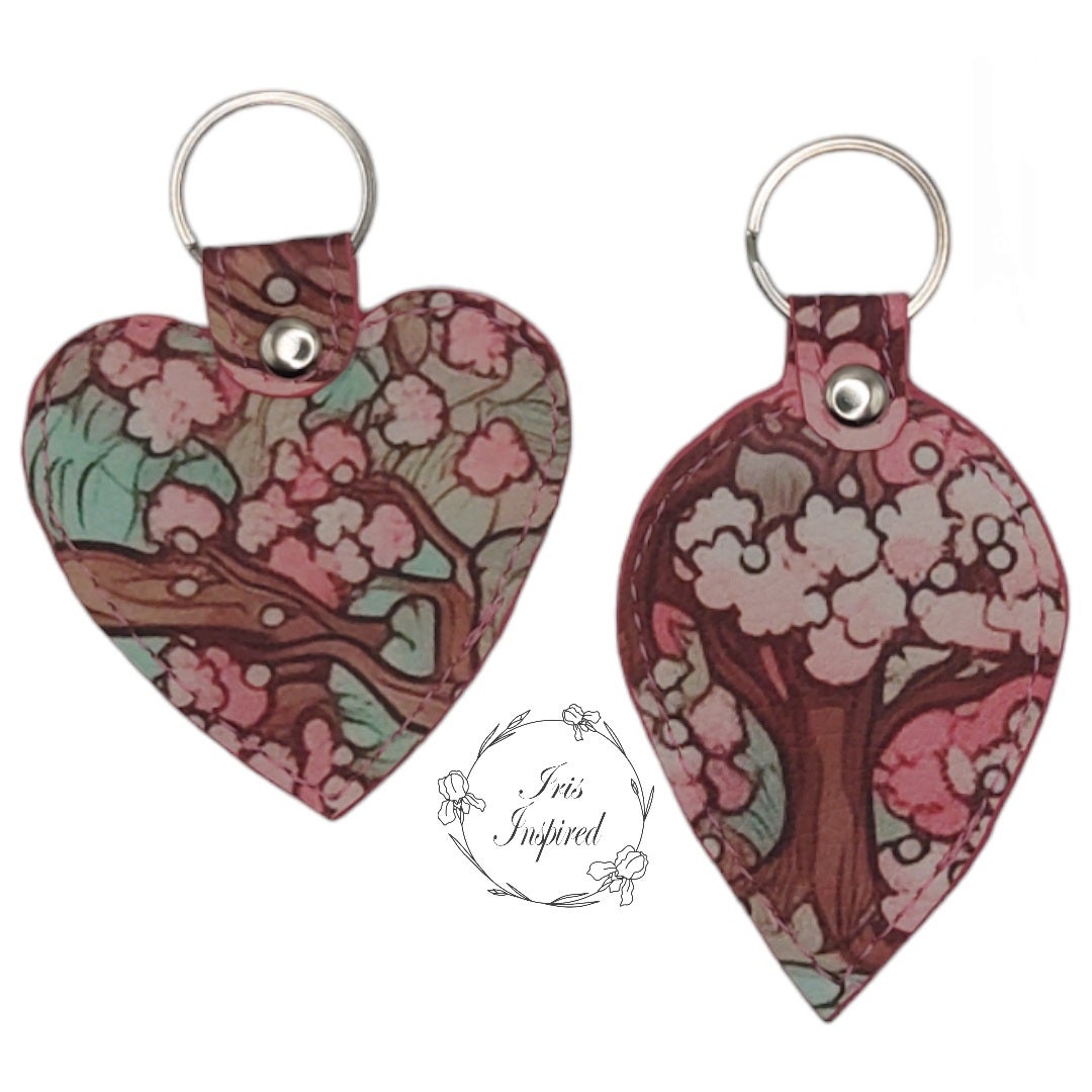 Cherry Blossom Keyring | Iris Inspired