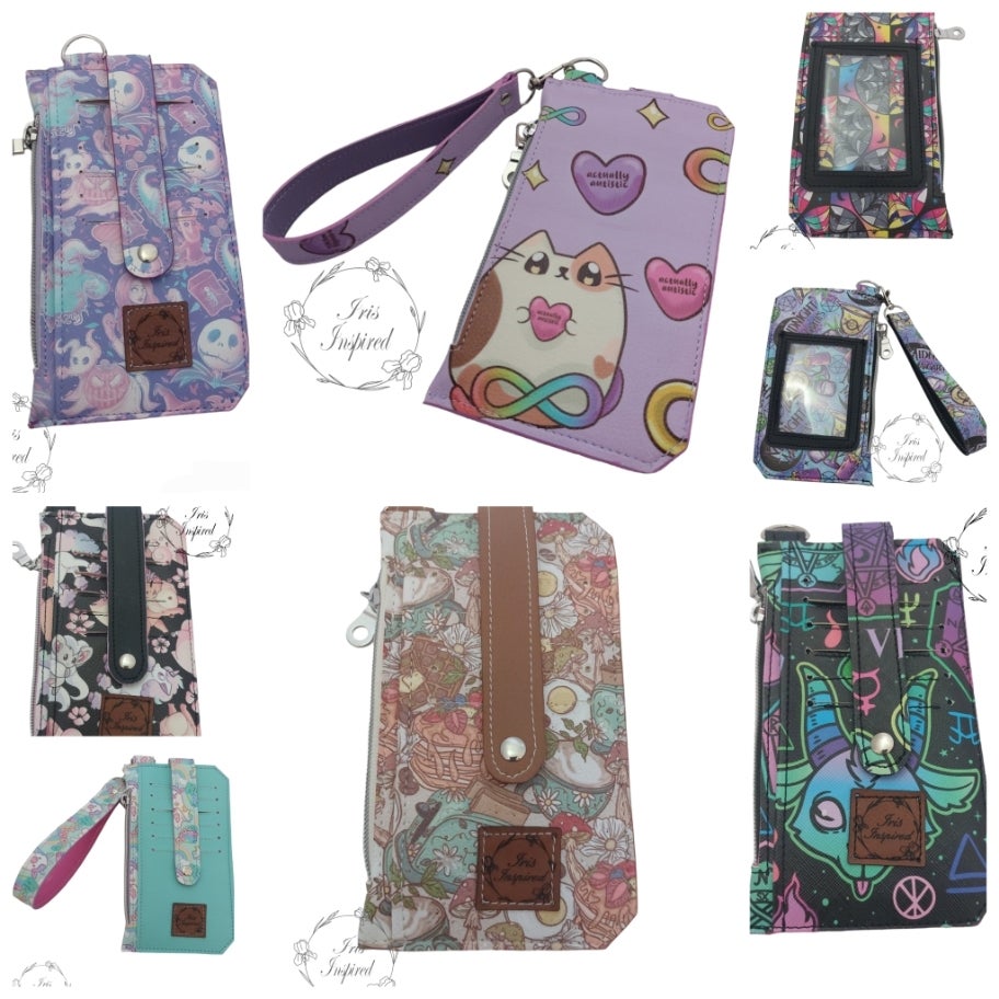 Custom Made Purse Pal | Iris Inspired